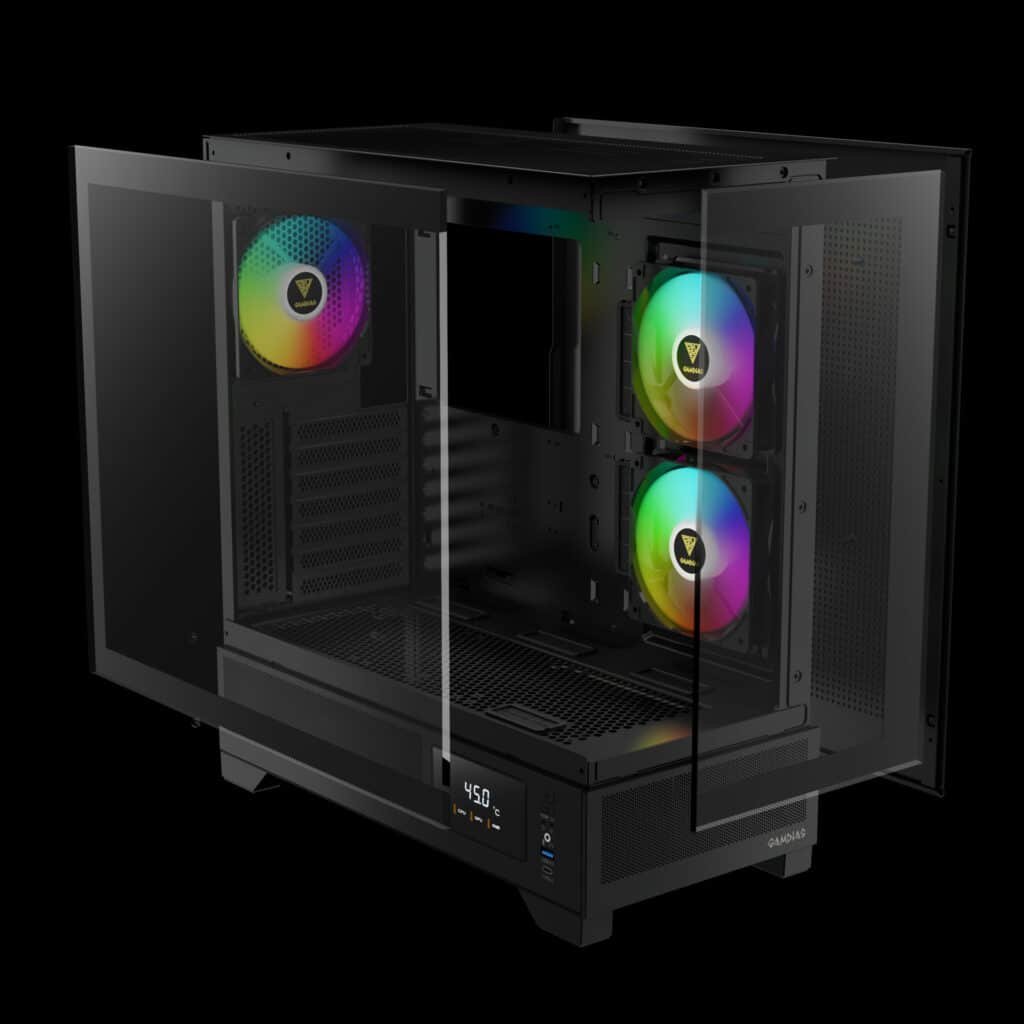GAMDIAS ATLAS M1 Black Mid-Tower Case - Hasoobi